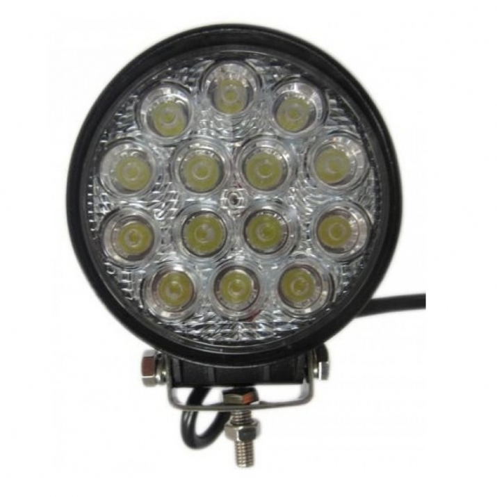 Proiector LED Auto Offroad 42W 12V - 24V, 1080 Lumeni, Dreptunghiular ...