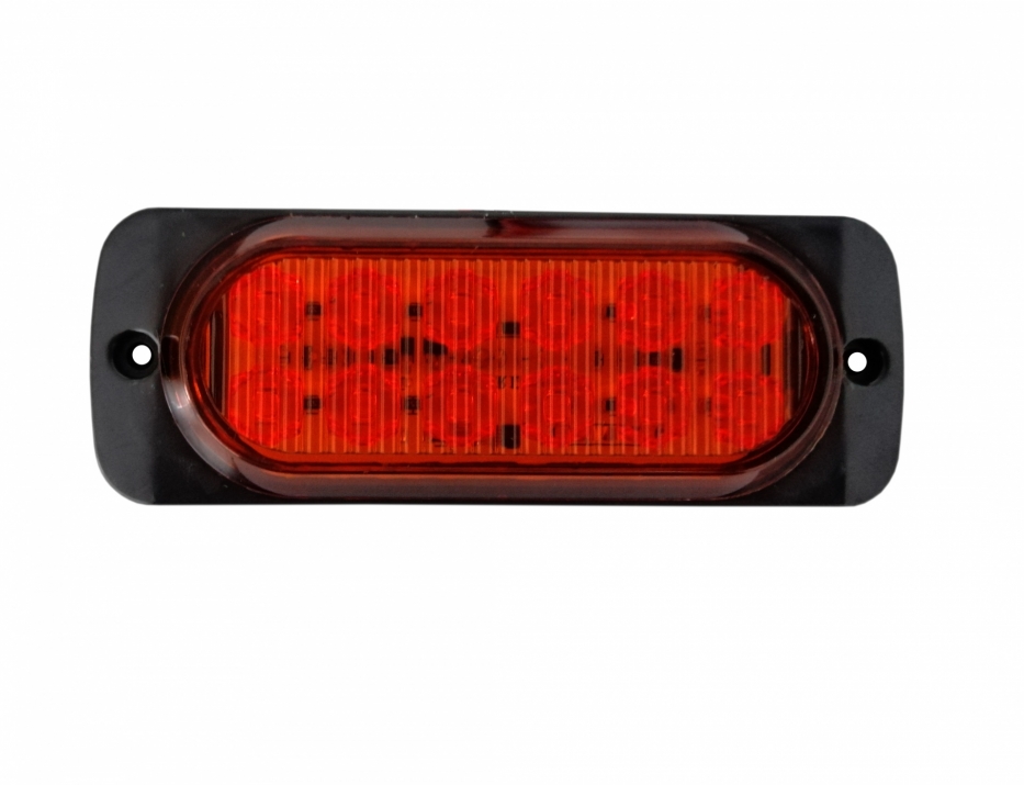 Lampa LED Stroboscopica Flexzon, 12 LED-uri, Galbena, 12-24V | Flexzon.ro