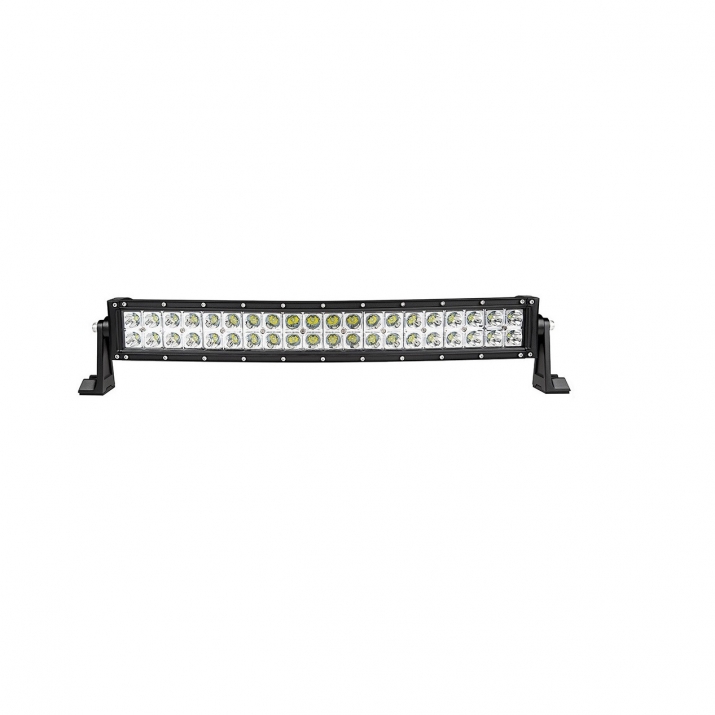 Led Bar Flexzon, 56 Cm, Curbat, 120W, 40 LED, 12V / 24V, Spot Beam | Flexzon.ro